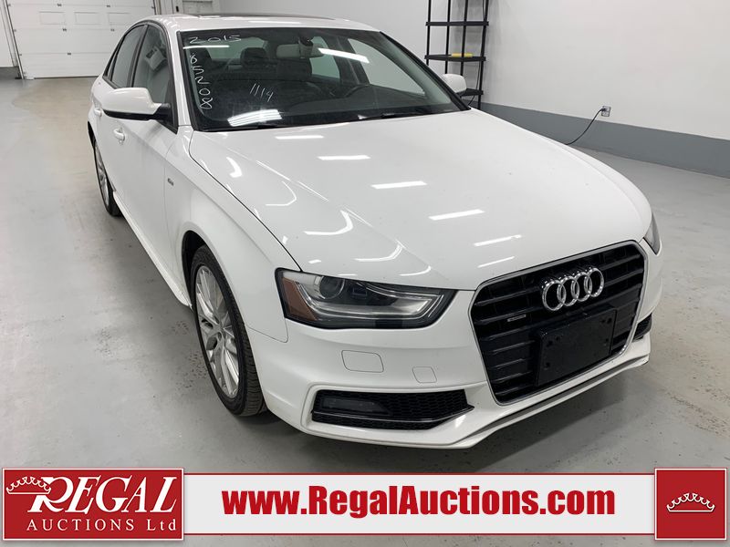 Regal Auctions: 2015 AUDI A4 S LINE 4D SEDAN