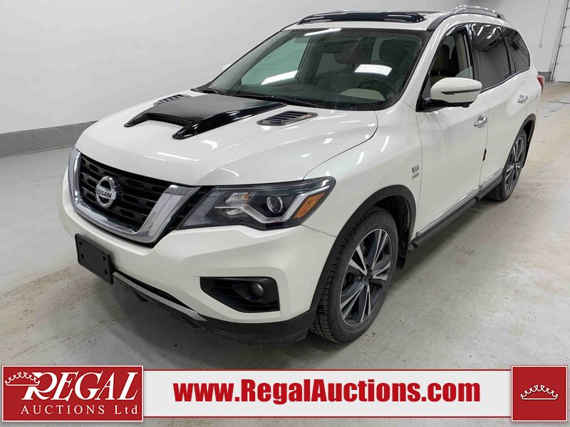 Regal Auctions: 2020 NISSAN PATHFINDER PLATINUM 4D UTILITY 3.5L