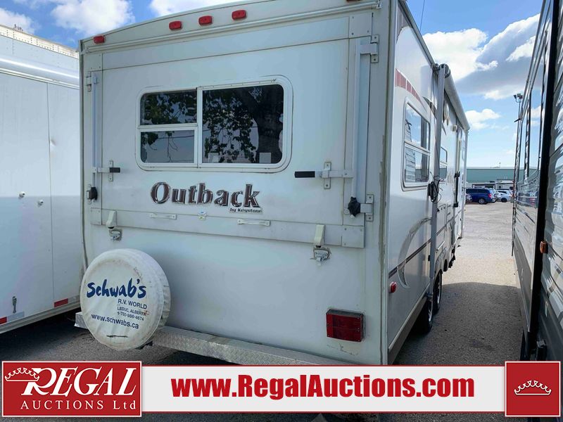 Regal Auctions: 2008 KEYSTONE OUTBACK SERIES